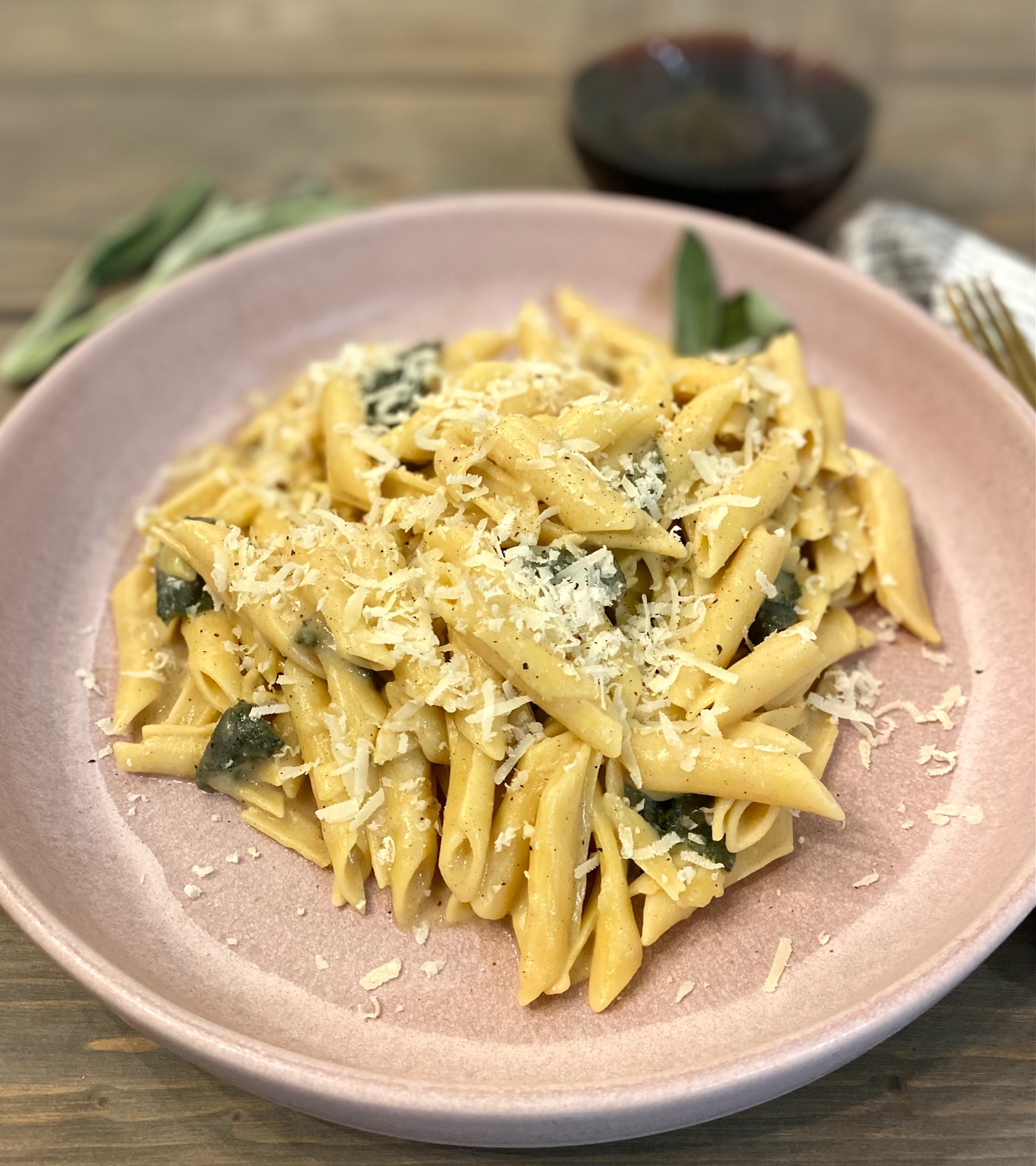 Brown Butter Sage Pasta - Simply Altered Eats